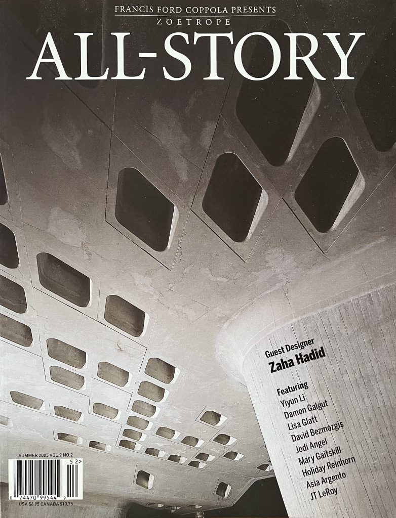 Summer 2005 | Guest Designer Zaha Hadid – Zoetrope: All-Story
